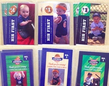 Unique custom baseball card related items | Etsy