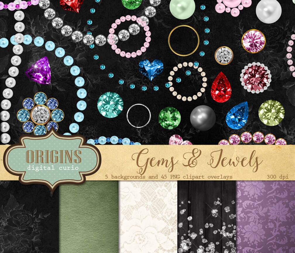 Gems and Jewels Clipart Jewelry Gemstone clip art diamonds