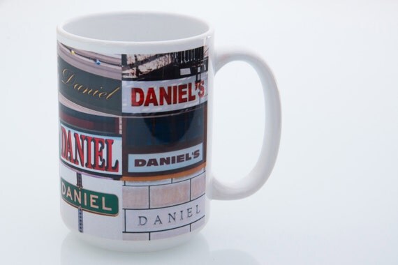 Personalized Coffee Mug featuring the name DANIEL by SignYourNames