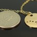 14k Gold Filled Big Dipper Necklace Gold Big Dipper Necklace