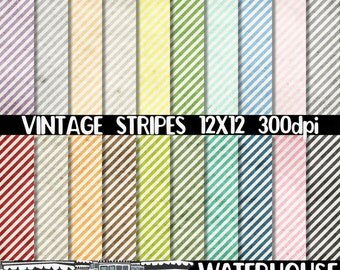 Digital Paper Pack INSTANT DOWNLOAD Ferns & by waterhousegraphics