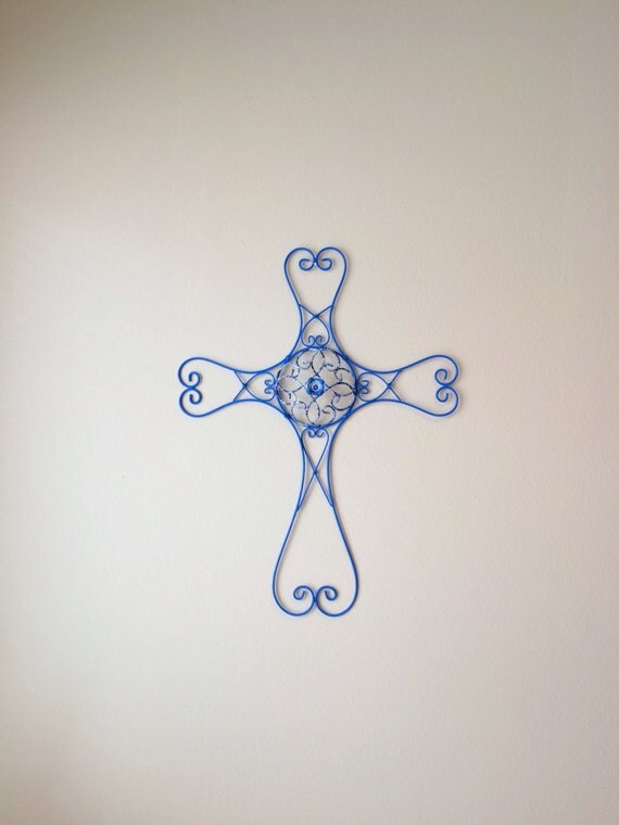 Cross Metal Cross Wire Cross Metal Cross Wall Art Wire
