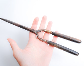 Antique curling iron | Etsy