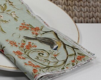 Unique bird fabric related items | Etsy