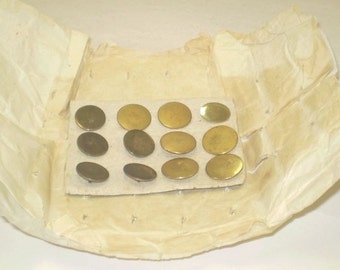 Treble gilt button | Etsy