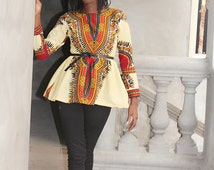 LINA BROWN DASHIKI