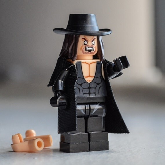 The Undertaker WWE Professional Wrestler LEGO-style