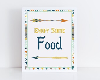 Food table signs | Etsy