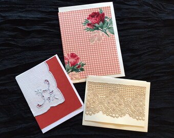 Handkerchief card | Etsy