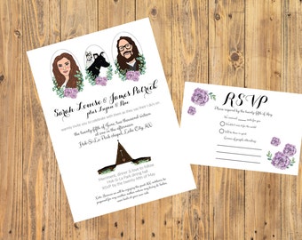 Artsy invitations | Etsy