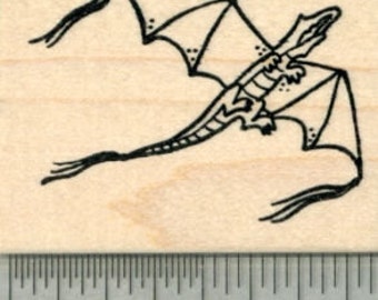 Dragon rubber stamp | Etsy