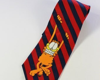 Garfield tie | Etsy