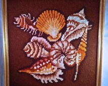 Unique beach needlepoint related items | Etsy