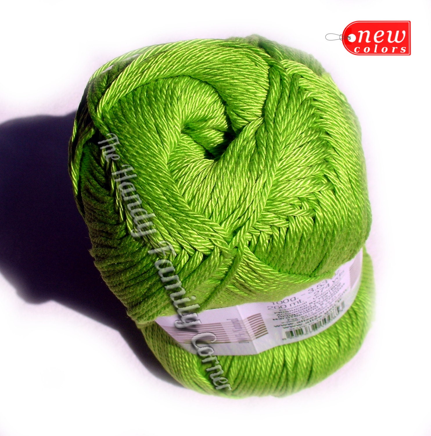 Mercerized Cotton yarn Alize Bahar. Hypoallergenic yarn.