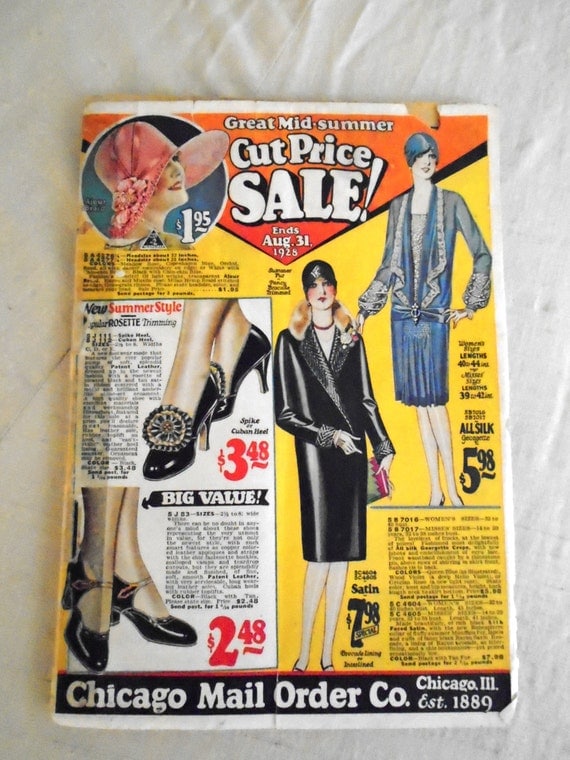 Vintage Sears Catalog 1920