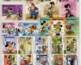 Unique mickey mouse stamp related items | Etsy