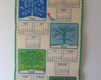 Calendar 1974 | Etsy
