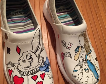 Hand painted dansko | Etsy