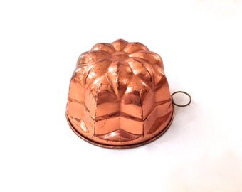 Vintage copper mold | Etsy