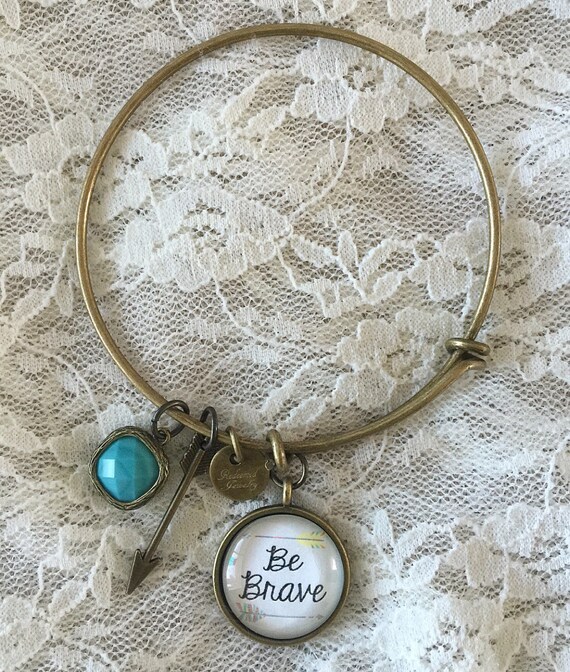 Be Brave Bangle Bracelet