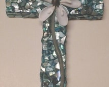 Popular items for sea shell cross on Etsy