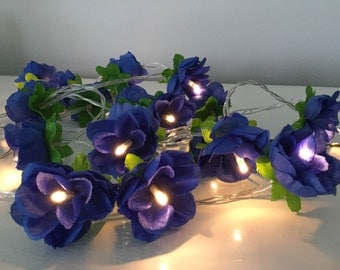 Flower string lights | Etsy