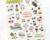 Unique cute korean stickers related items | Etsy