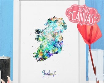Irish watercolors | Etsy
