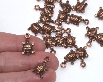 Copper turtles | Etsy