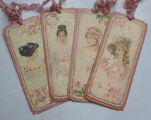 Popular items for victorian bookmarks on Etsy