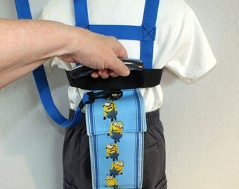 Child Safety Harness and Tether / Lead Red Sports with Blue