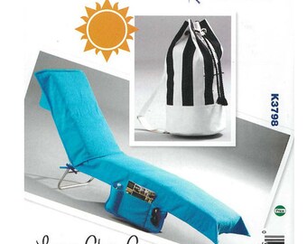 Beach chair pattern | Etsy