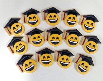 Emoji graduation | Etsy