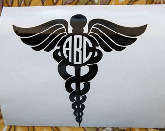 Medical symbol decal | Etsy