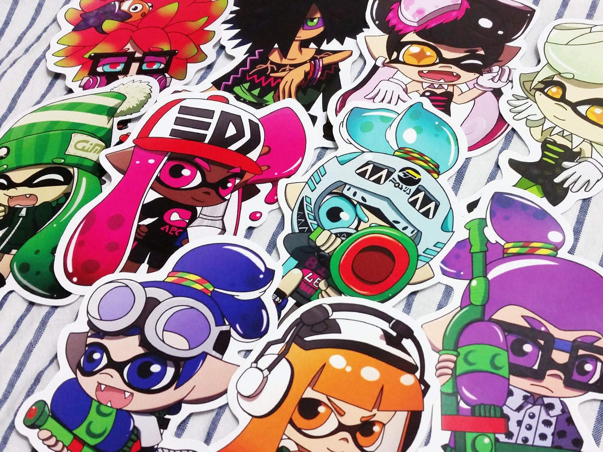 Splatoon Stickers