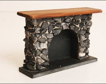 Unique dollhouse fireplace related items | Etsy