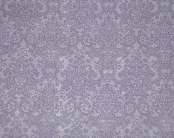 Lilac floral fabric | Etsy
