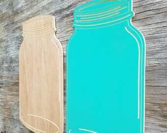 Mason jar shapes | Etsy