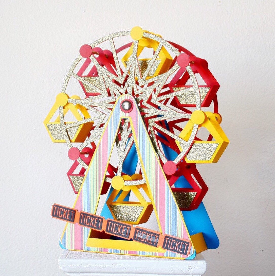 Adult Carnival Theme Centerpiece