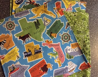 Lunch box napkins | Etsy