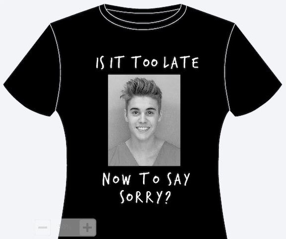 Justin Bieber Inspired Is It Too Late Now To Say Sorry
