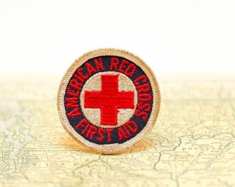 Unique red cross patch related items | Etsy