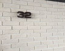 Popular items for house number sign on Etsy