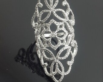 Half finger ring | Etsy