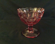 Popular items for red depression glass on Etsy