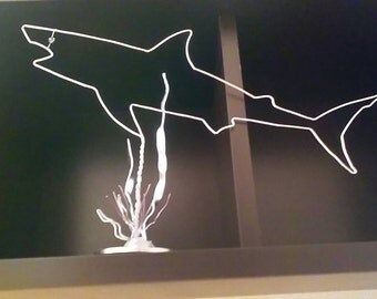 Set of 3 Sea Shell Wire Sculptures by Elizabeth Berrien