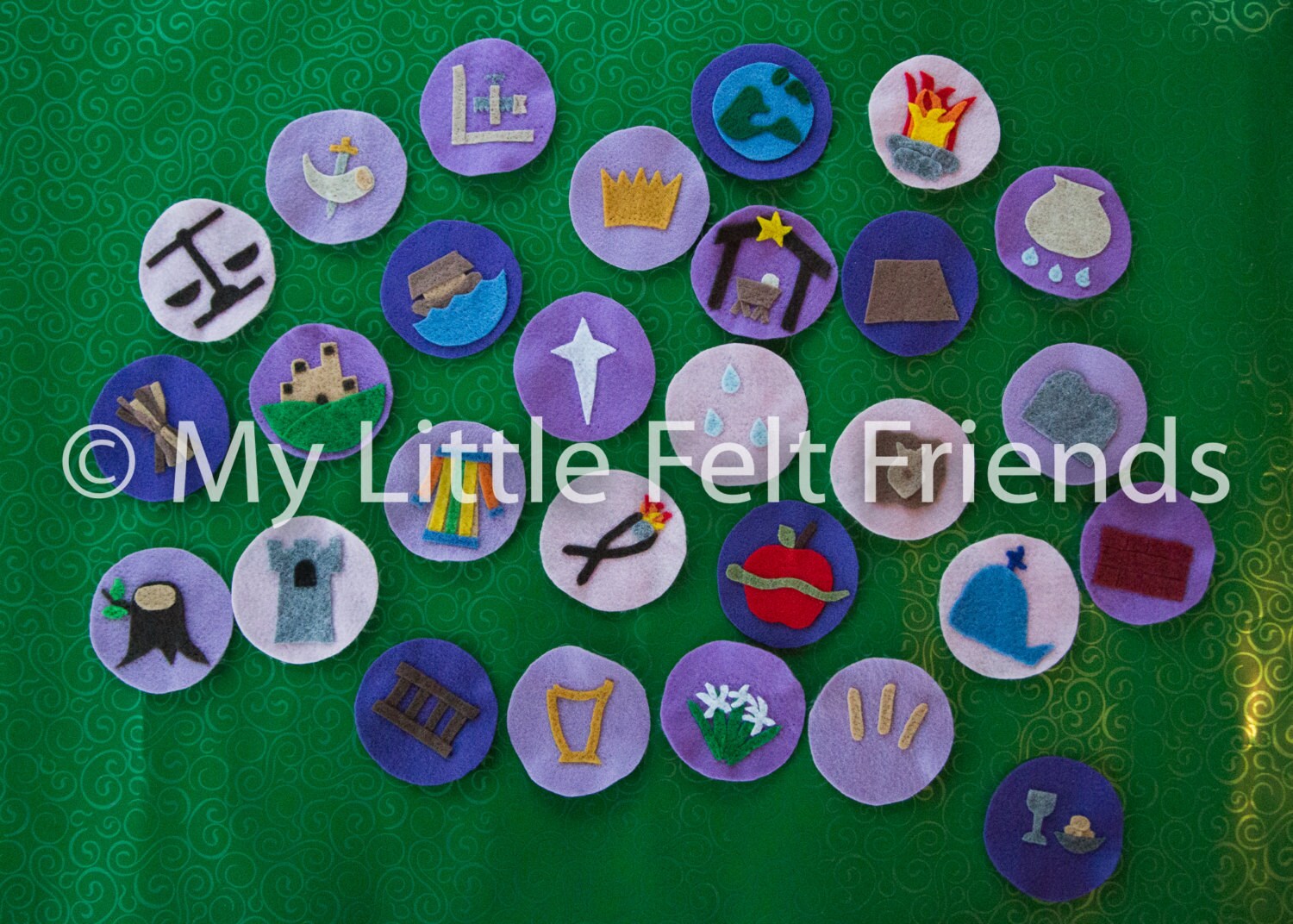 Make Your Own Heirloom Felt Jesse Tree Set Preorder for 2017