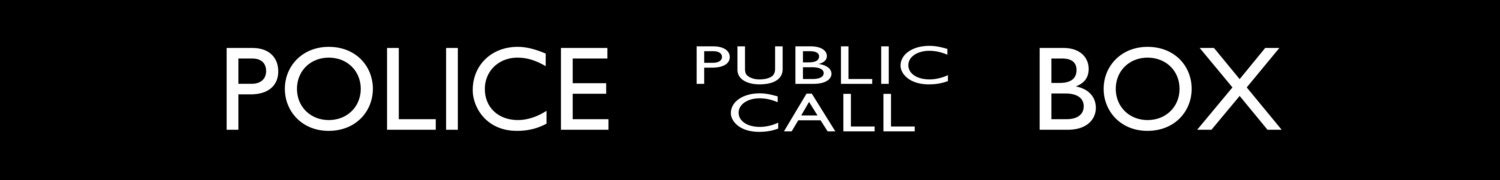 Tardis Police Box Top Sign Full Size Vinyl Decal