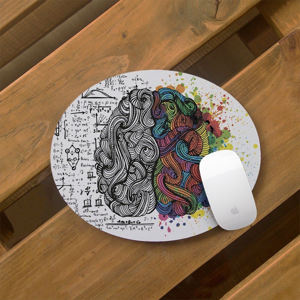 Mouse Pad Brain Desk Accessories Mousepad Office Decor Office