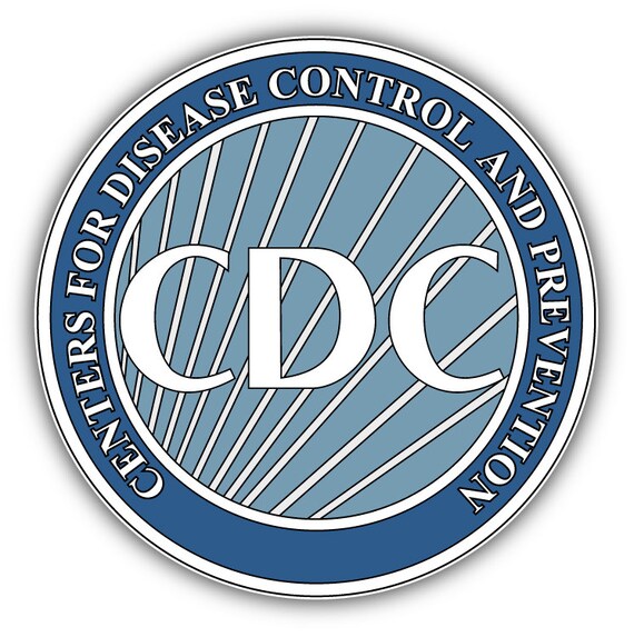 CDC Disease Control Centers Seal USA Car Bumper Sticker by Yurmala